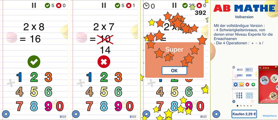 AB Mathe lite - App im Test | Lernspieleapps